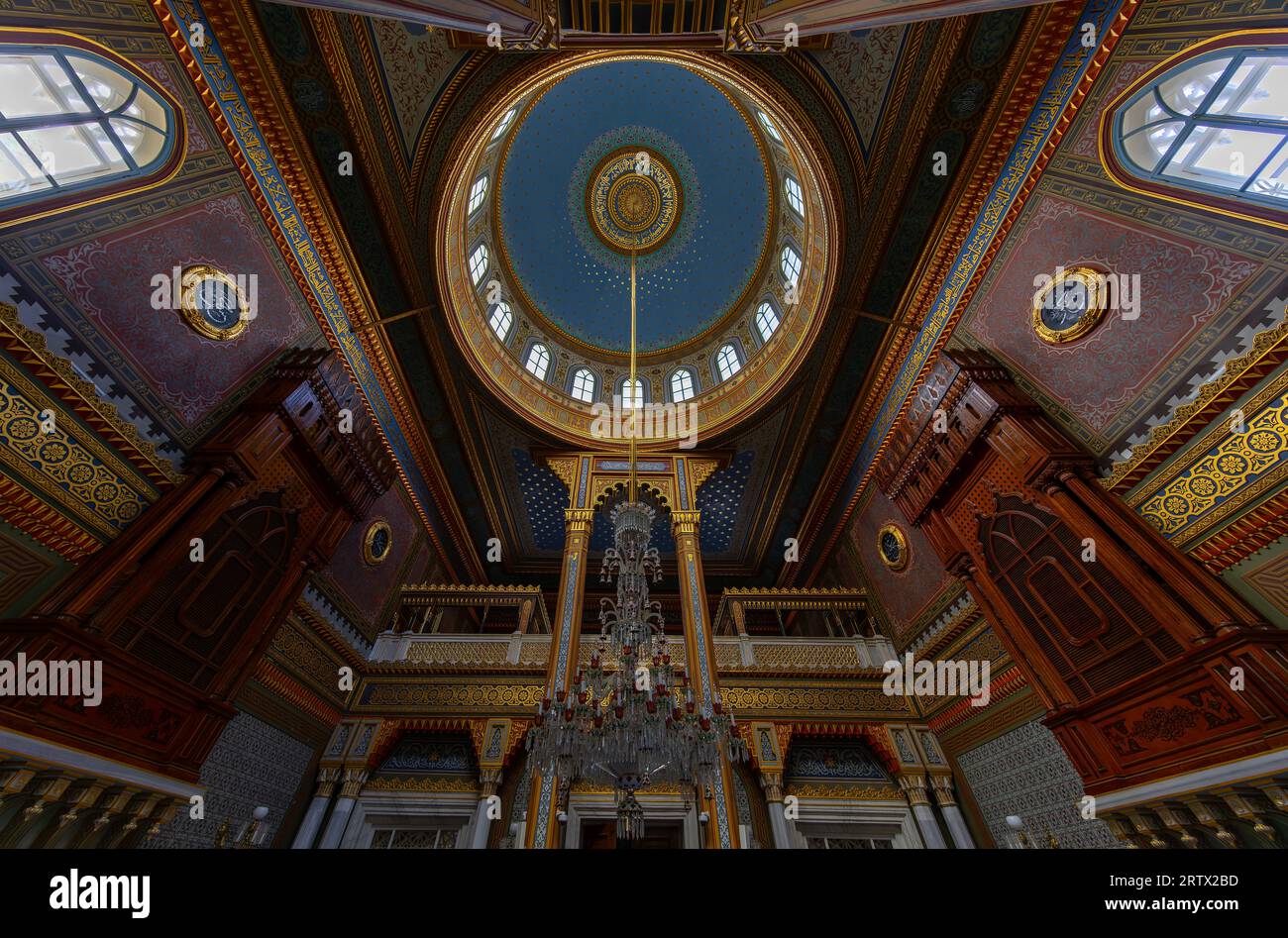Istanbul, Turkey, September 11, 2023: Yildiz Hamidiye Mosque built by ...