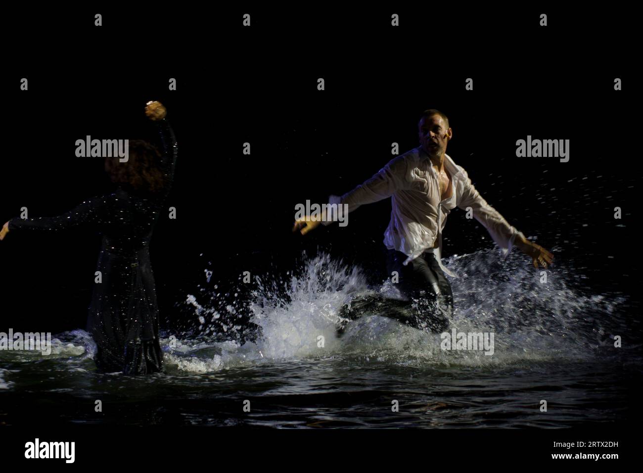 Rehearsaal of "Das Floß der Medusa" Komische Oper, Hangar1 ...