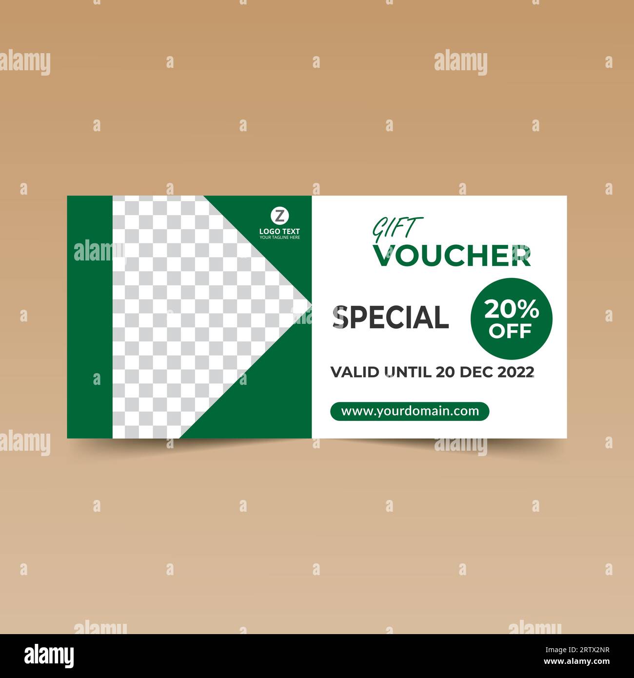 Gift Voucher Design Template design nice to see Stock Vector Image ...