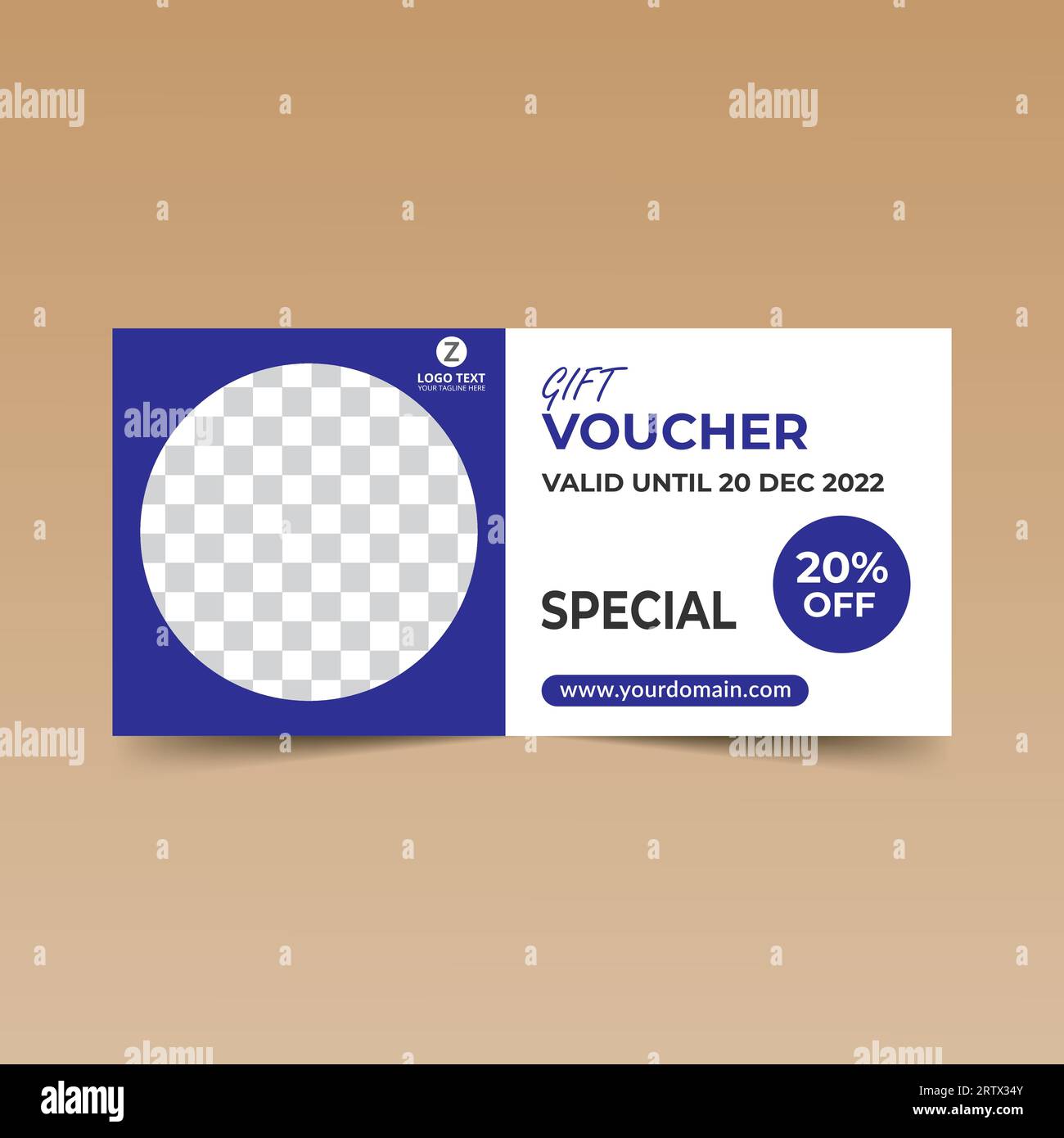 Gift Voucher Design Template design nice to see Stock Vector Image ...