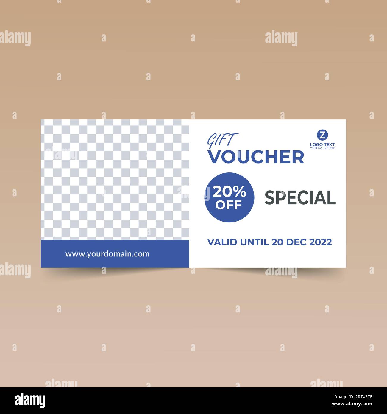 Gift Voucher Design Template design nice to see Stock Vector Image ...