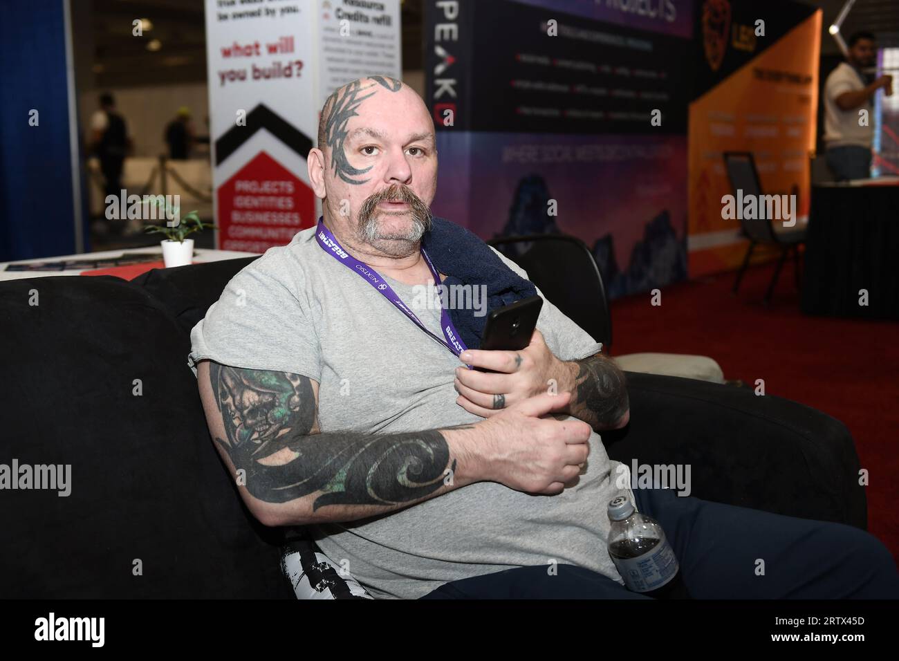 Las Vegas, USA. 14th Sep, 2023. Former professional wrestler Perry ...