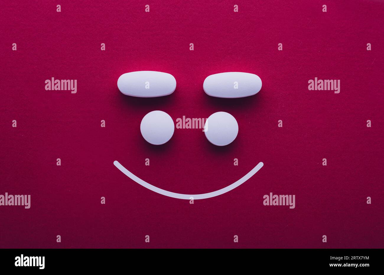 Vitamin pills face hi-res stock photography and images - Alamy