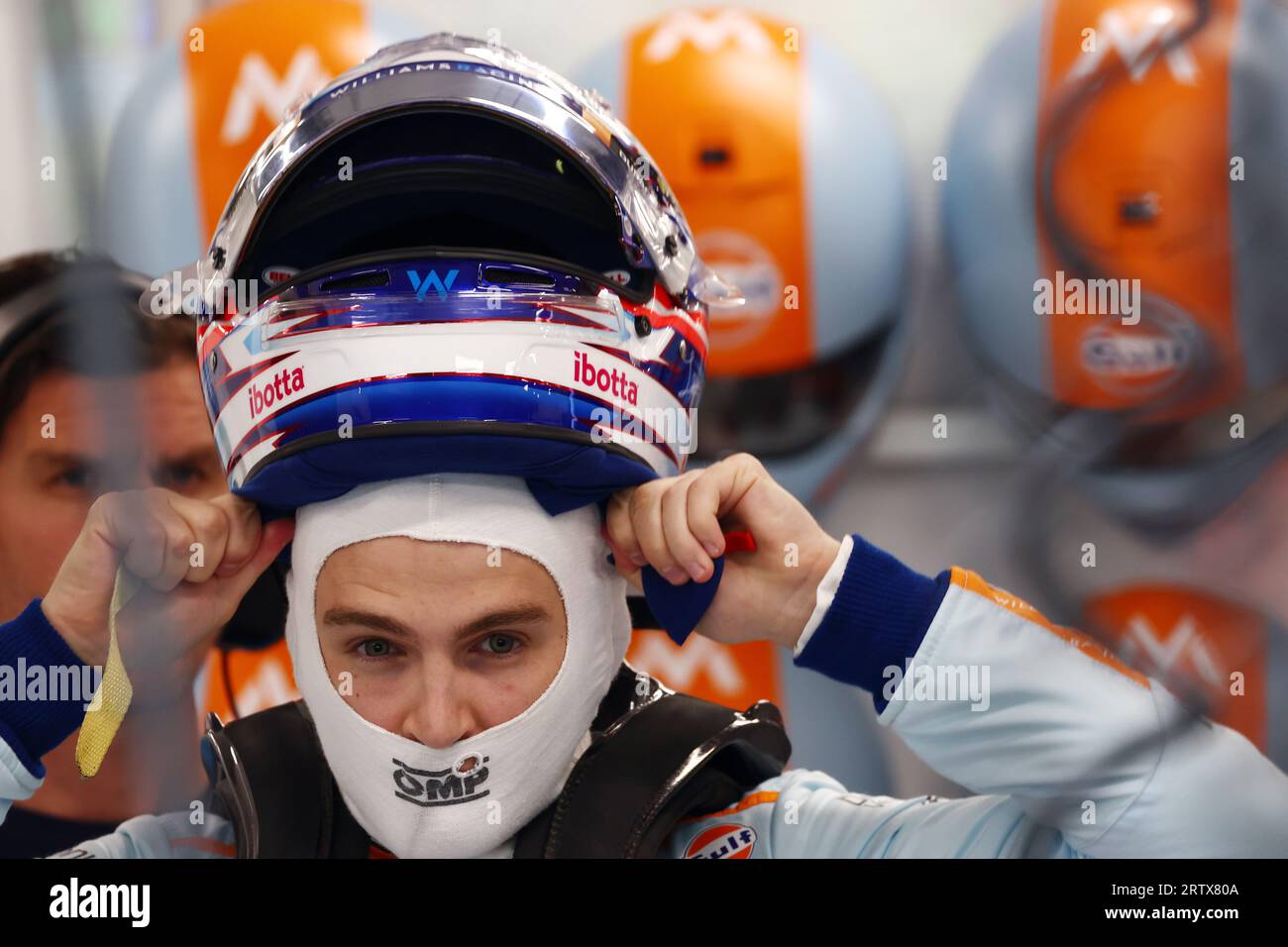 Singapore, Singapore. 15th Sep, 2023. Logan Sargeant (USA) Williams ...