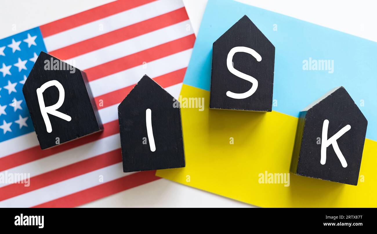 Business strategy concept. Female hand flips wooden cubes with word ...