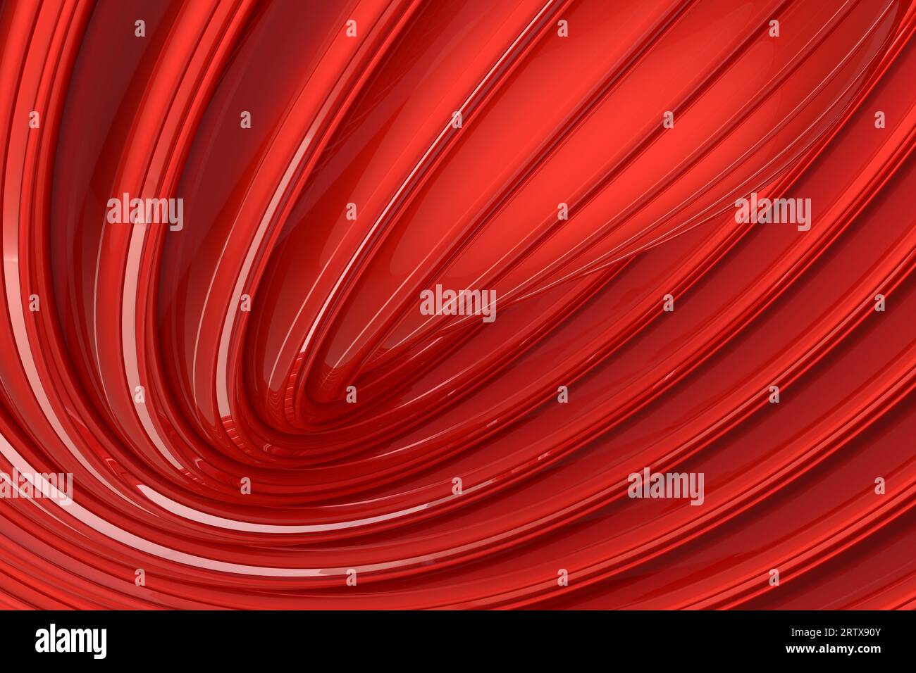 Beautiful Shiny glassy Red background.Three-dimensional illustration ...