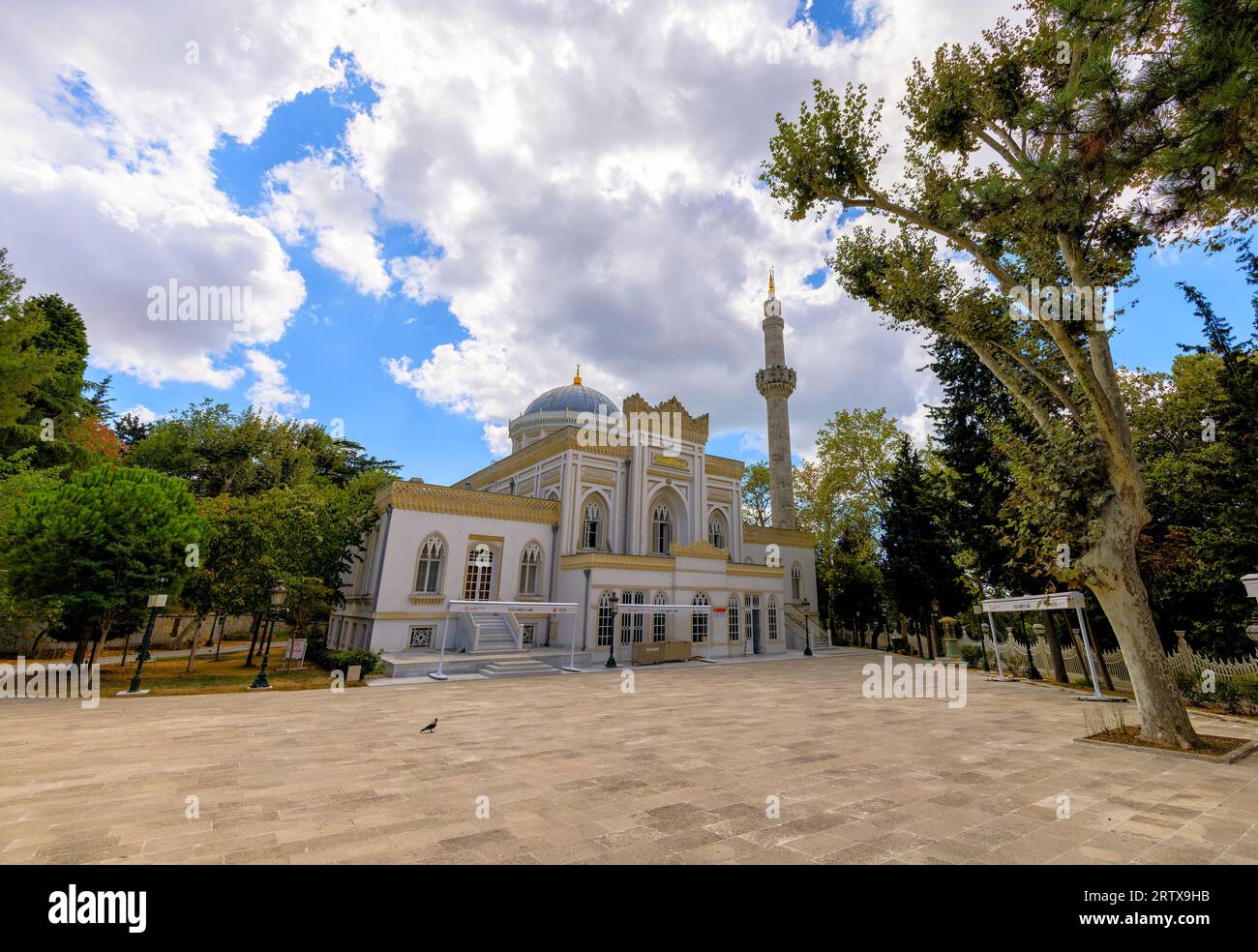 Istanbul, Turkey, September 11, 2023: Yildiz Hamidiye Mosque built by ...