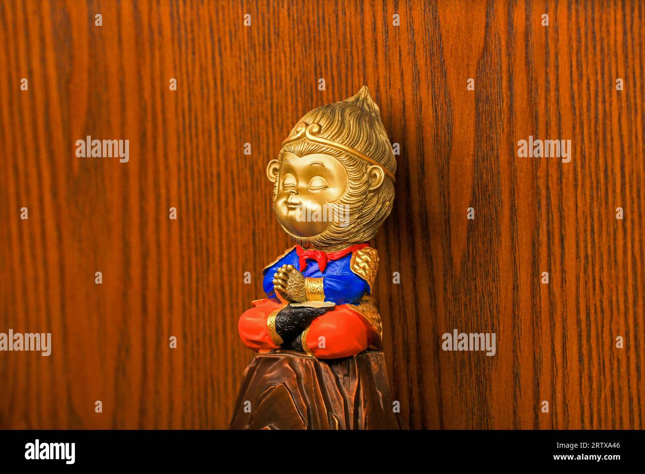 Chinese traditional mythology and legend figure sculpture Stock Photo ...
