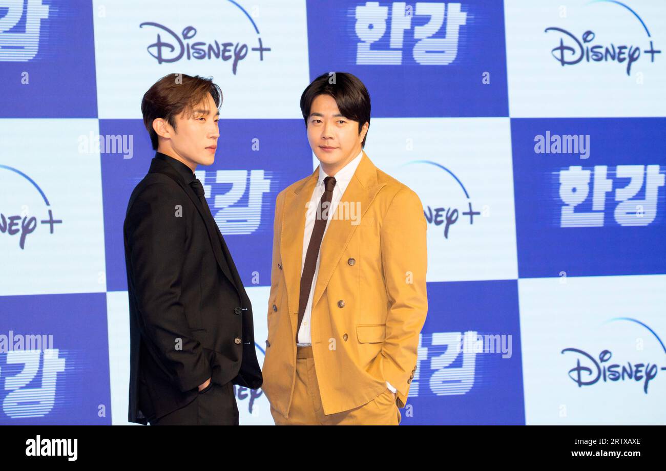 Lee Sang-Yi and Kwon Sang-Woo, Sep 12, 2023 : (L-R) Cast members Lee ...