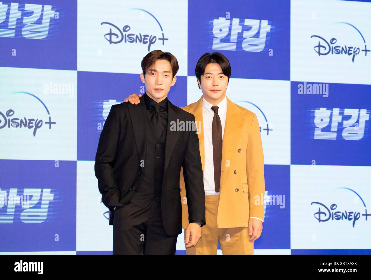Lee Sang-Yi and Kwon Sang-Woo, Sep 12, 2023 : (L-R) Cast members Lee Sang-Yi and Kwon Sang-Woo ...
