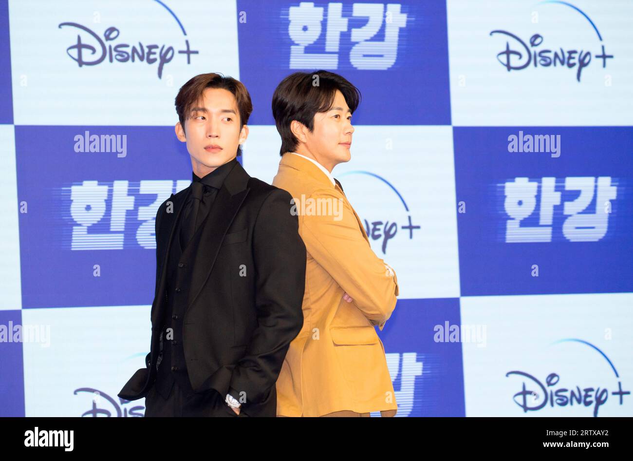 Lee Sang-Yi and Kwon Sang-Woo, Sep 12, 2023 : (L-R) Cast members Lee ...