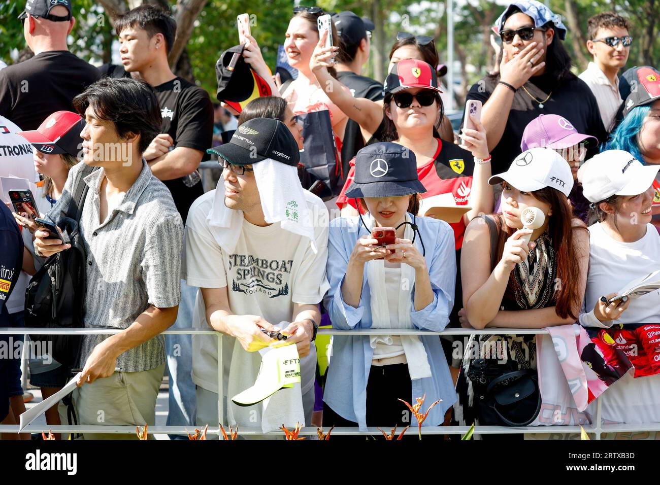 Singapore, Singapore. 15th Sep, 2023. Fans, F1 Grand Prix of Singapore ...