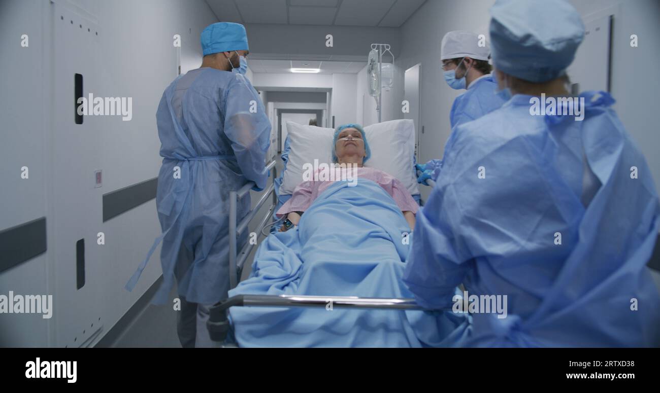 Woman hospital drip back hi-res stock photography and images - Alamy