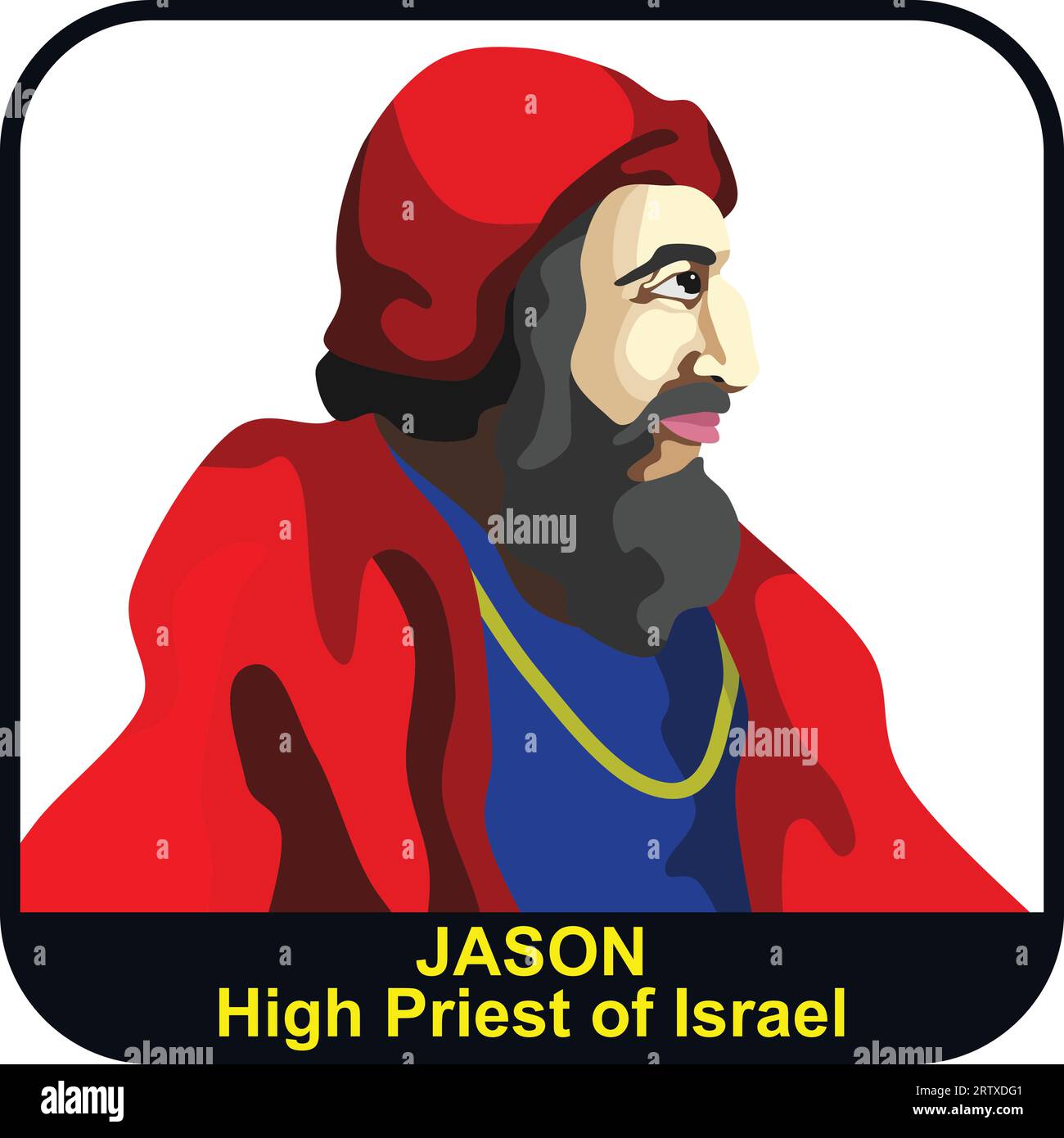 Jason 43rd High Priest of Israel Stock Vector Image & Art - Alamy