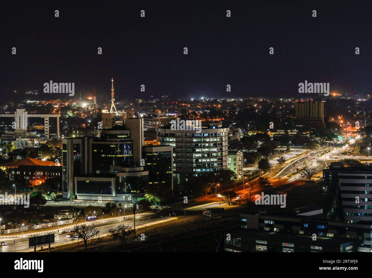 Gaborone. 10th Sep, 2023. This photo taken on Sept. 10, 2023 shows a ...