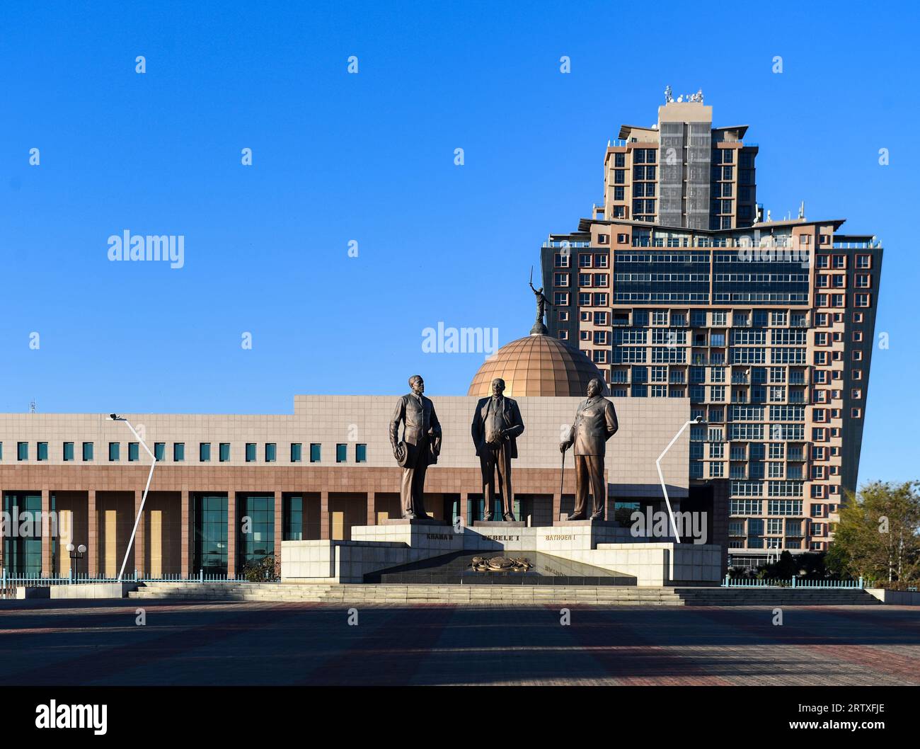 Gaborone. 12th Sep, 2023. This photo taken on Sept. 12, 2023 shows the ...