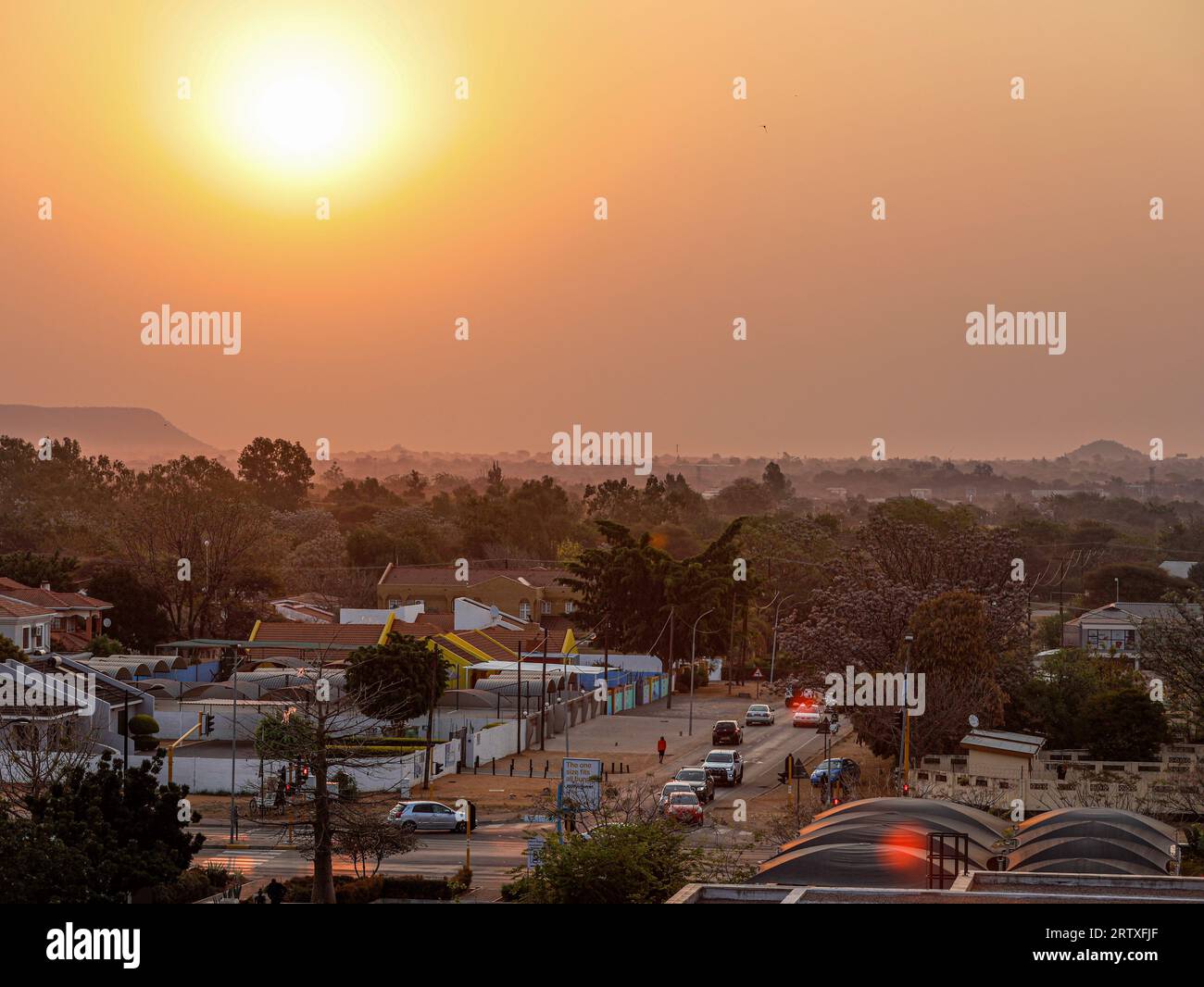 Gaborone. 10th Sep, 2023. This photo taken on Sept. 10, 2023 shows a ...