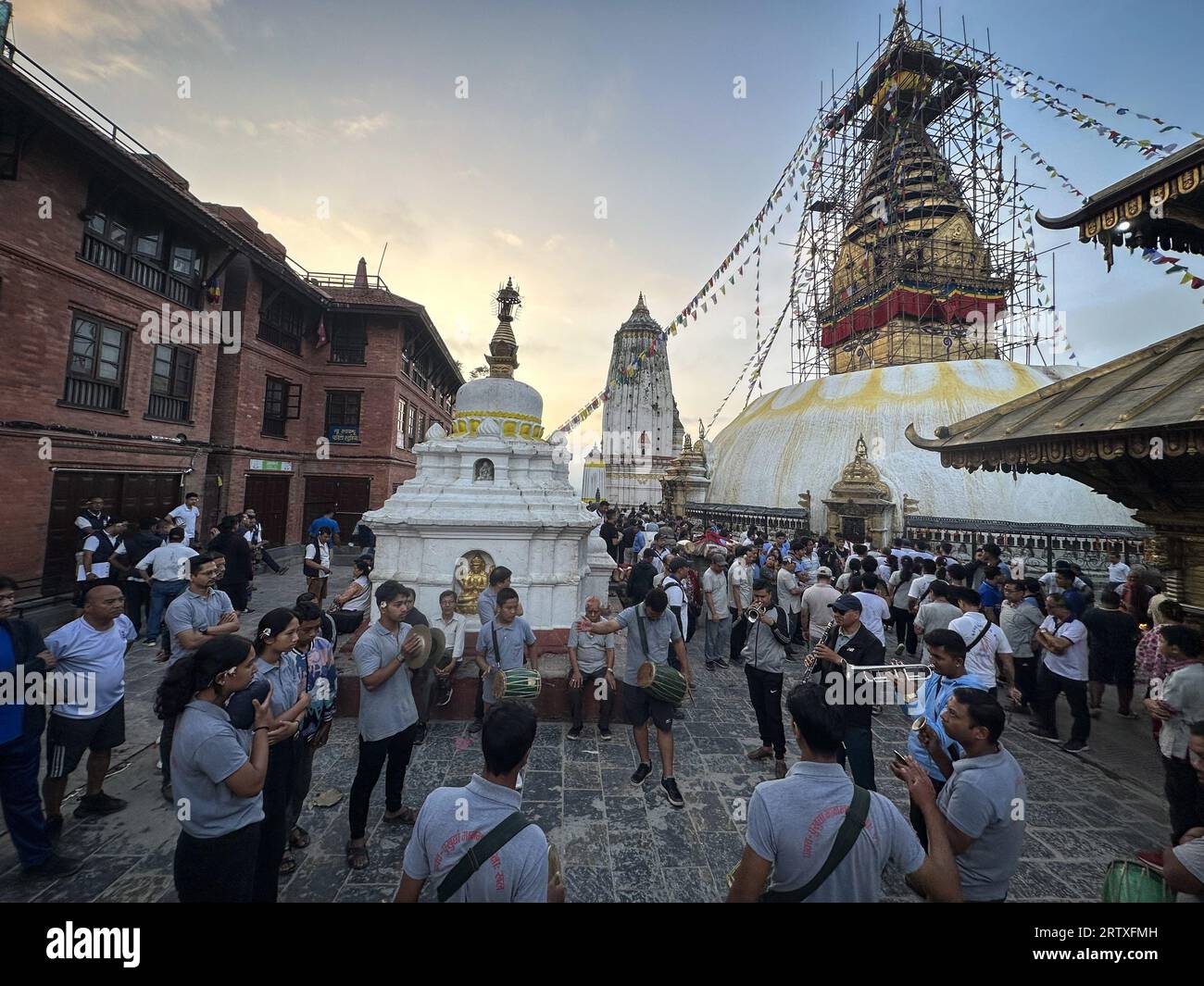 Kathmandu, Bagmati, Nepal. 15th Sep, 2023. People from Newar community ...