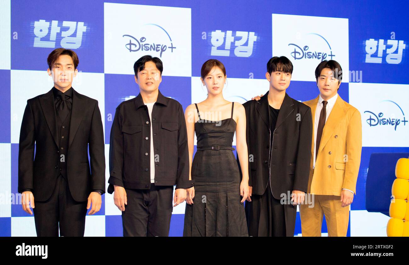 Lee Sang-Yi, Kim Hee-Won, Bae Da-Bin, Shin Hyun-Seung and Kwon Sang-Woo, Sep 12, 2023 : (L-R ...