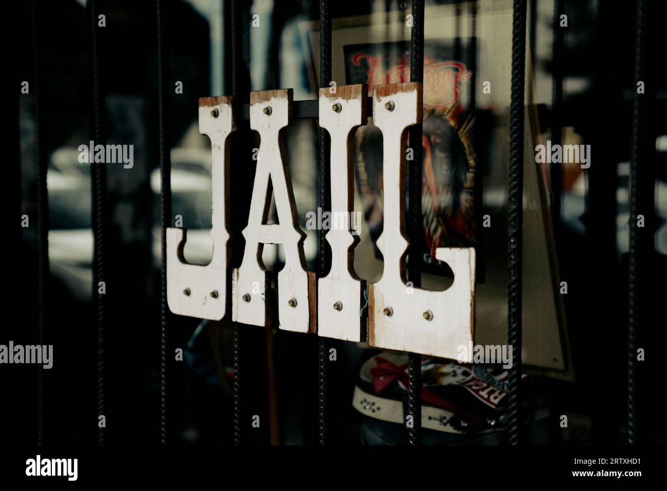 West jail cell hi-res stock photography and images - Alamy