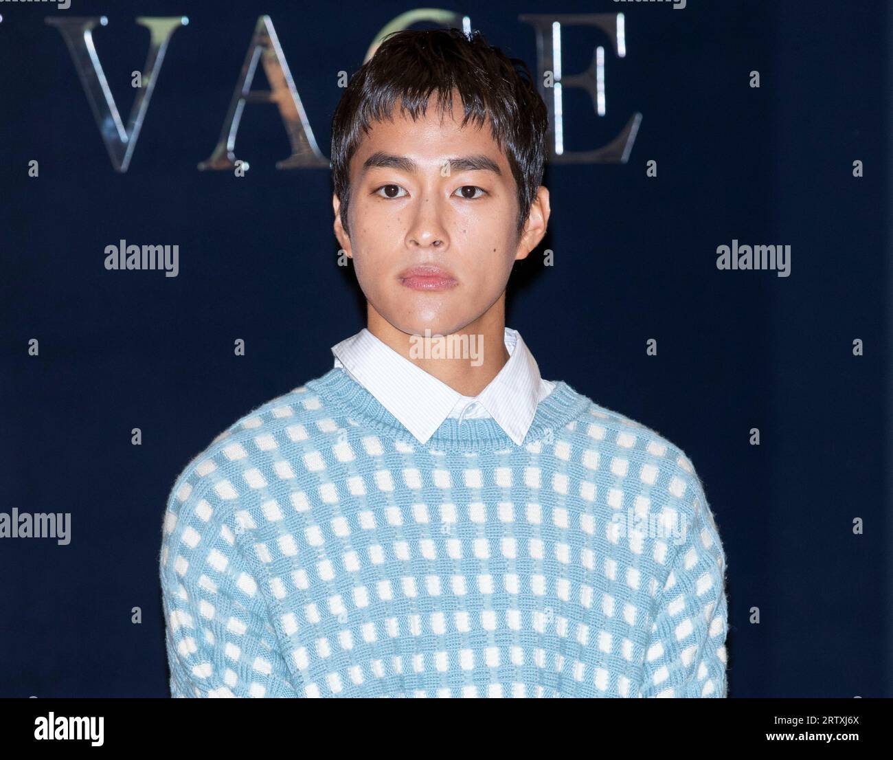 15 September 2023 – Seoul, South Korea: South Korean model Hong Tae-jun ...