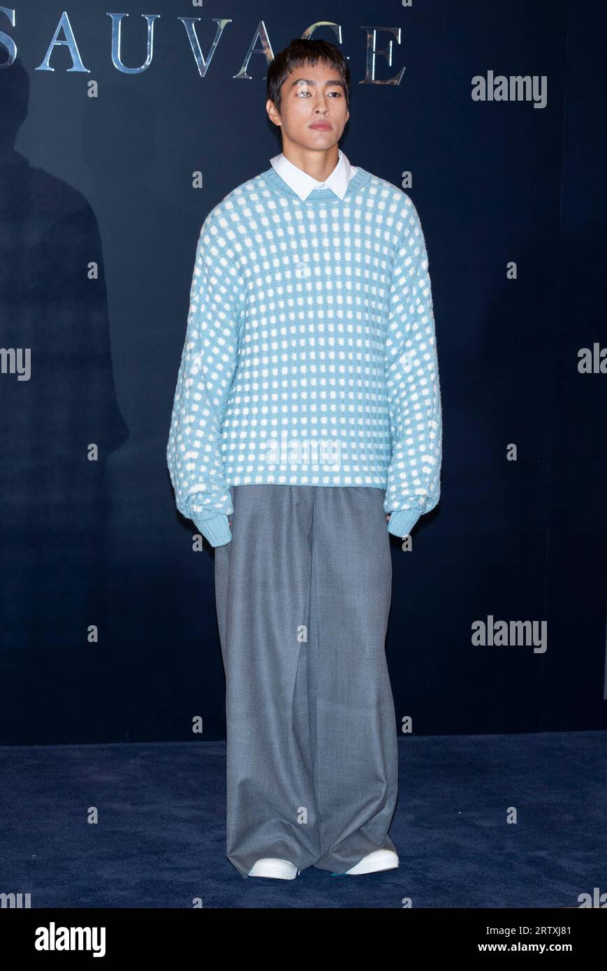 15 September 2023 – Seoul, South Korea: South Korean model Hong Tae-jun ...