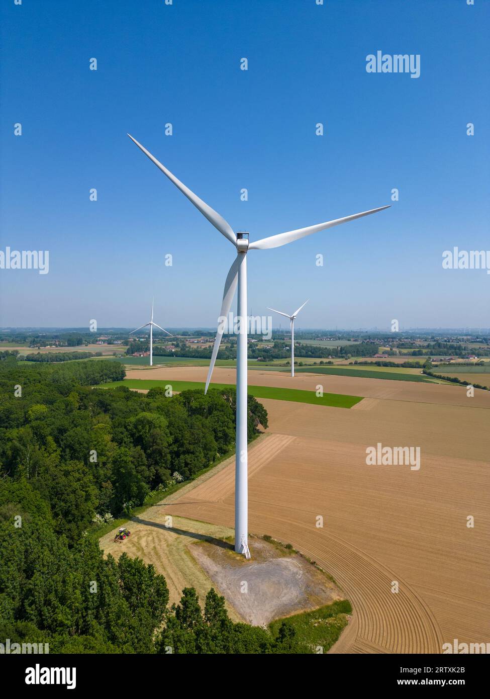 This stunning aerial view showcases the harmonious coexistence of ...