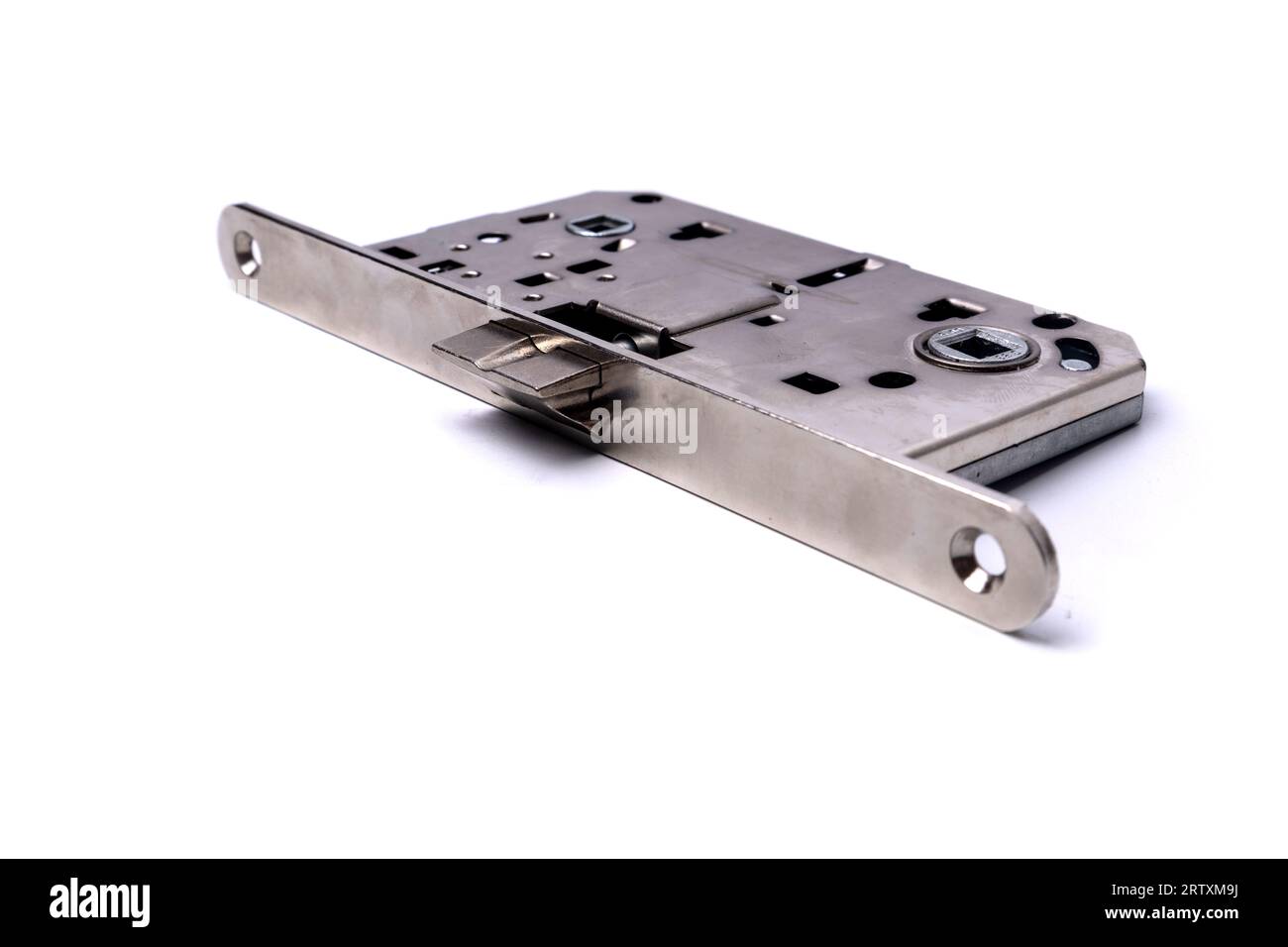 Door lock mechanism construction Cut Out Stock Images & Pictures - Alamy