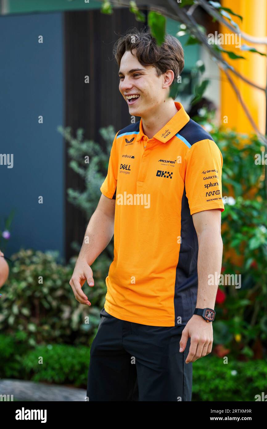 Singapore, Singapore. 14th Sep, 2023. #81 Oscar Piastri (AUS, McLaren ...