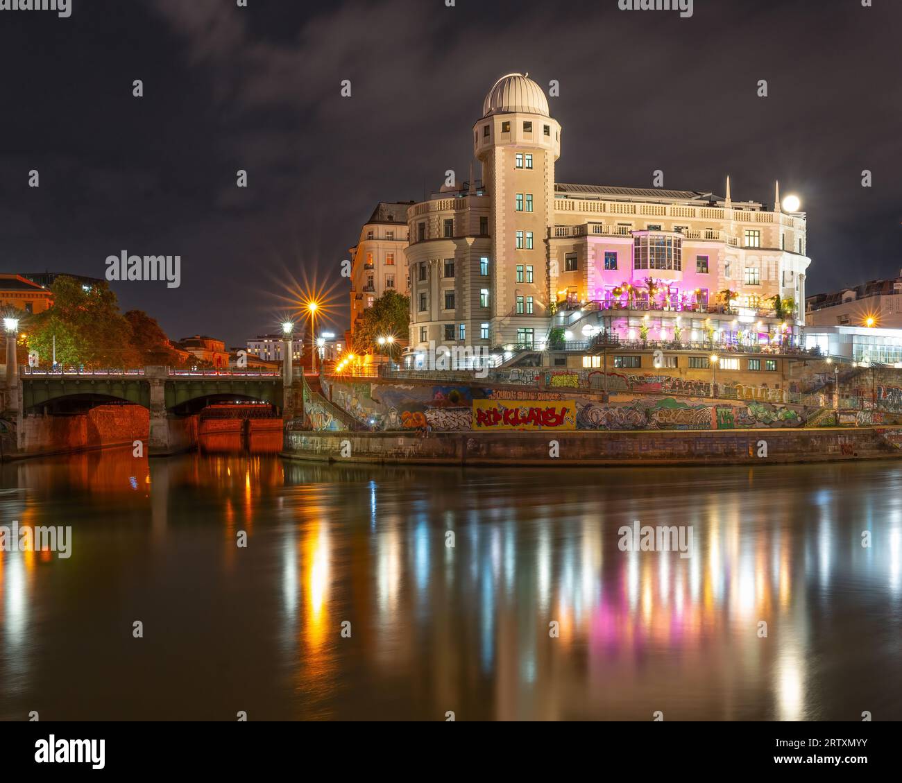 Wiener urania hi-res stock photography and images - Alamy