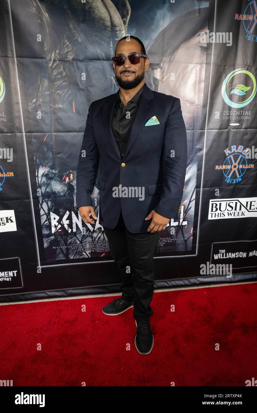 Los Angeles, USA. 14th Sep, 2023. Essential Staff Solutions CEO Gabriel ...