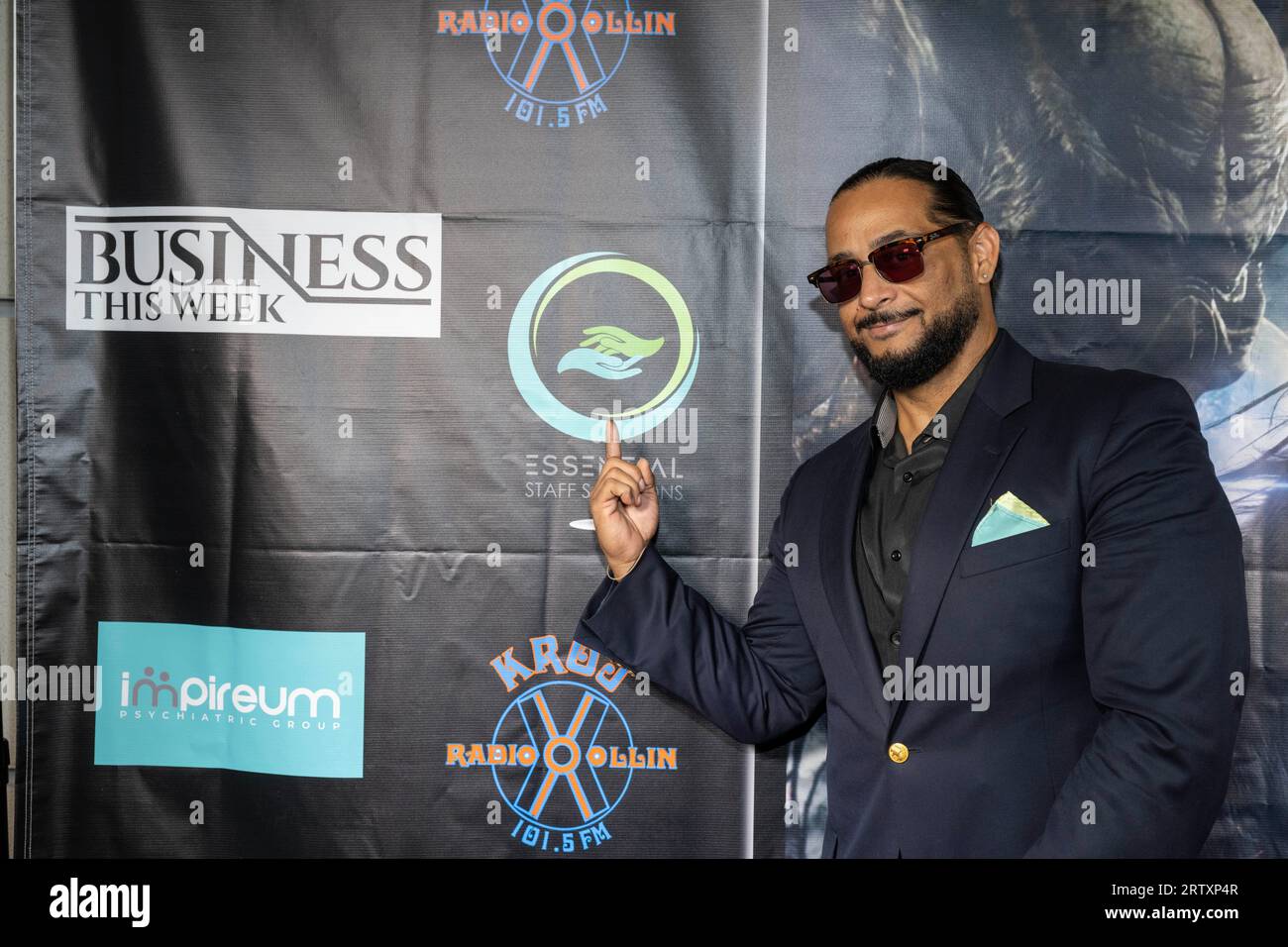 Los Angeles, USA. 14th Sep, 2023. Essential Staff Solutions CEO Gabriel ...