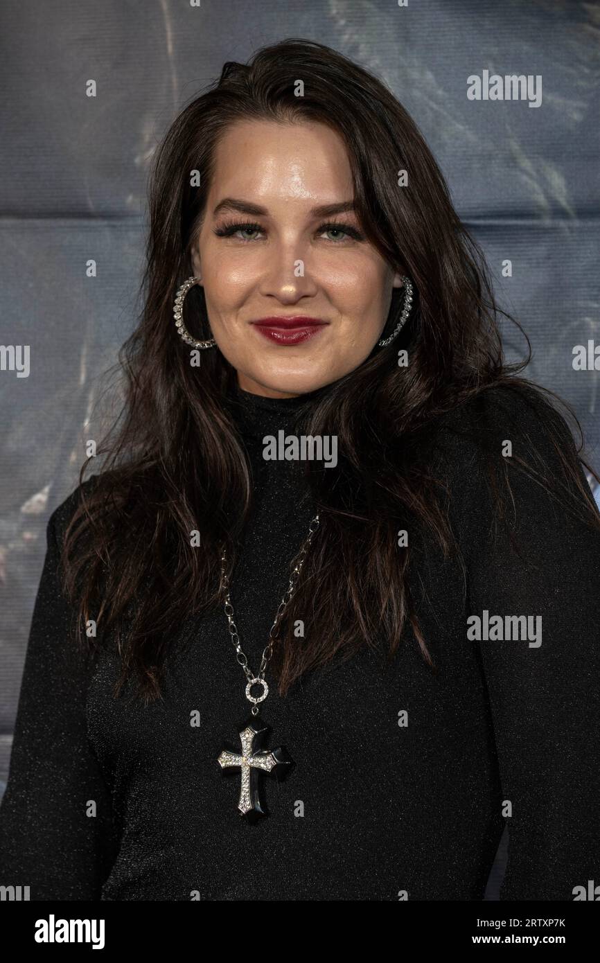 Los Angeles, USA. 14th Sep, 2023. Actress Saint Heart attends Los Angeles Film Premiere BENEATH ...