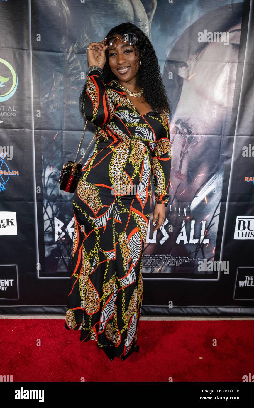 Los Angeles, USA. 14th Sep, 2023. Singer K-VICTORIA attends Los Angeles ...