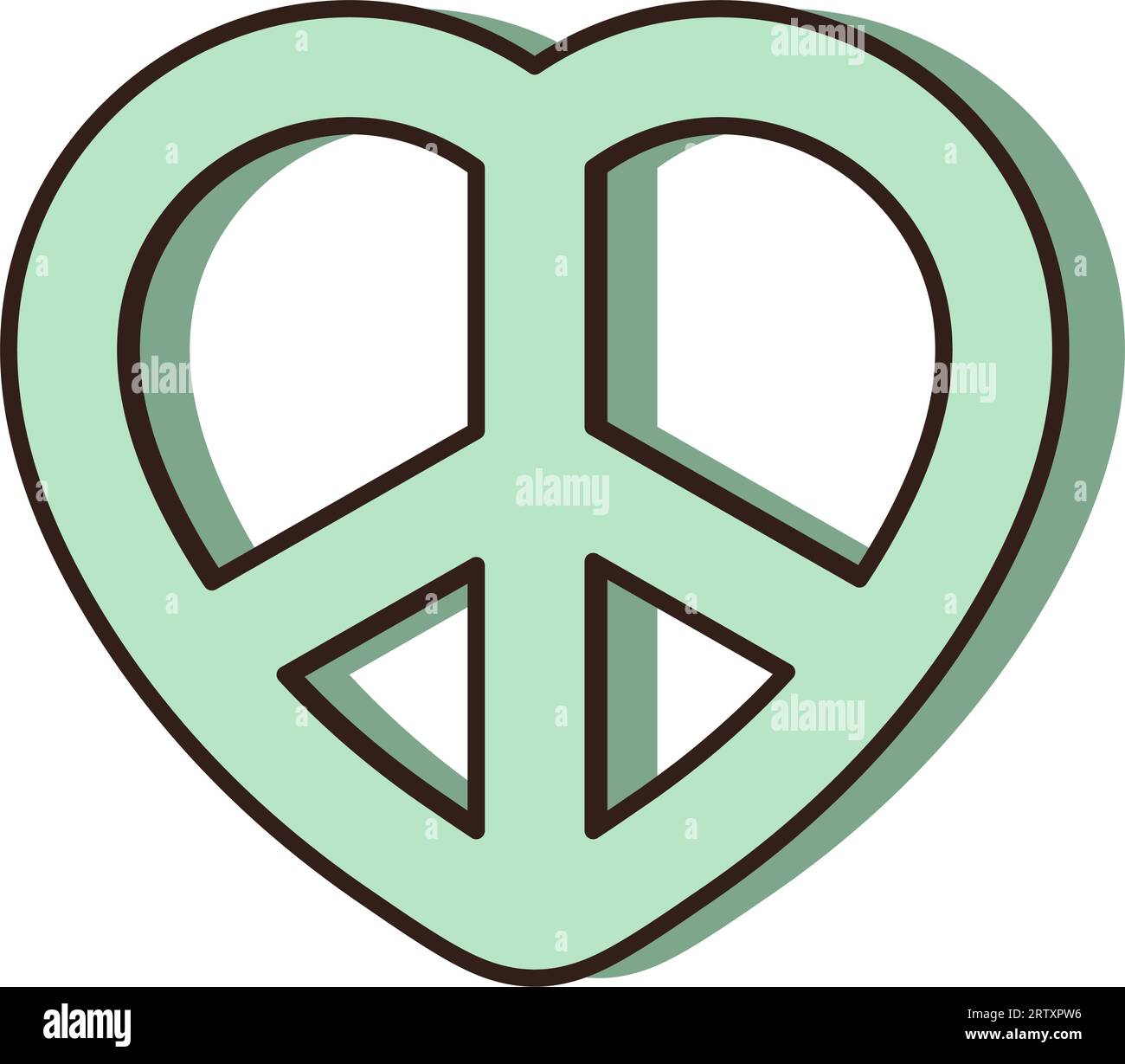 1970s peace sign symbol hi-res stock photography and images - Alamy