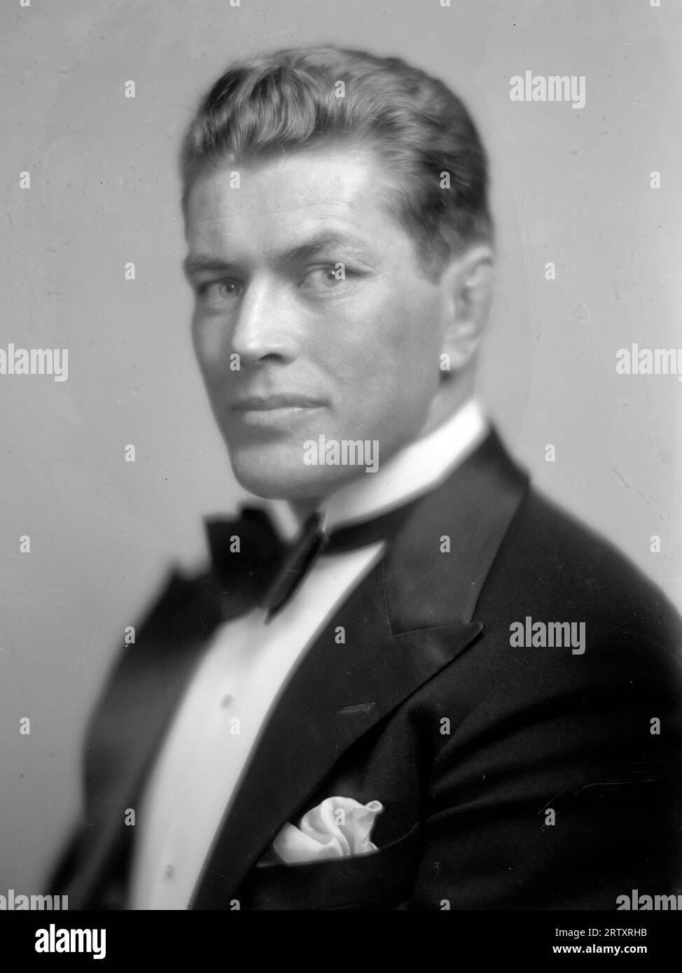 Portrait of boxer Gene Tunney Stock Photo - Alamy