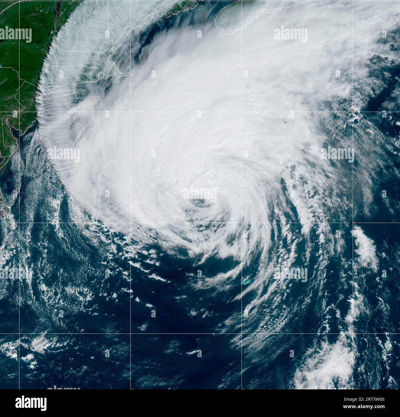 Miami, United States. 15th Sep, 2023. NOAA GEOS-East satellite image ...