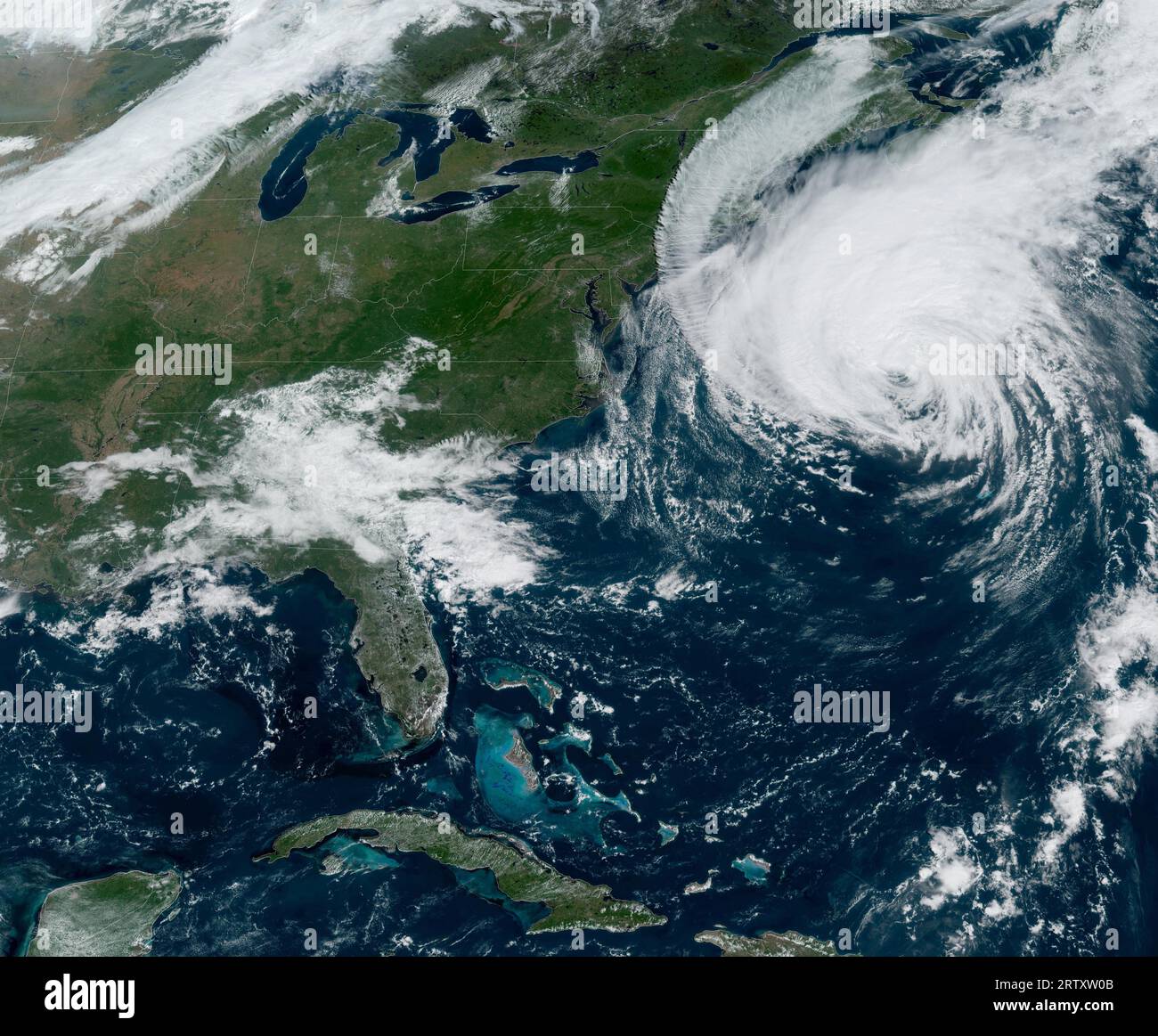 Miami, United States. 15th Sep, 2023. NOAA GEOS-East satellite image ...