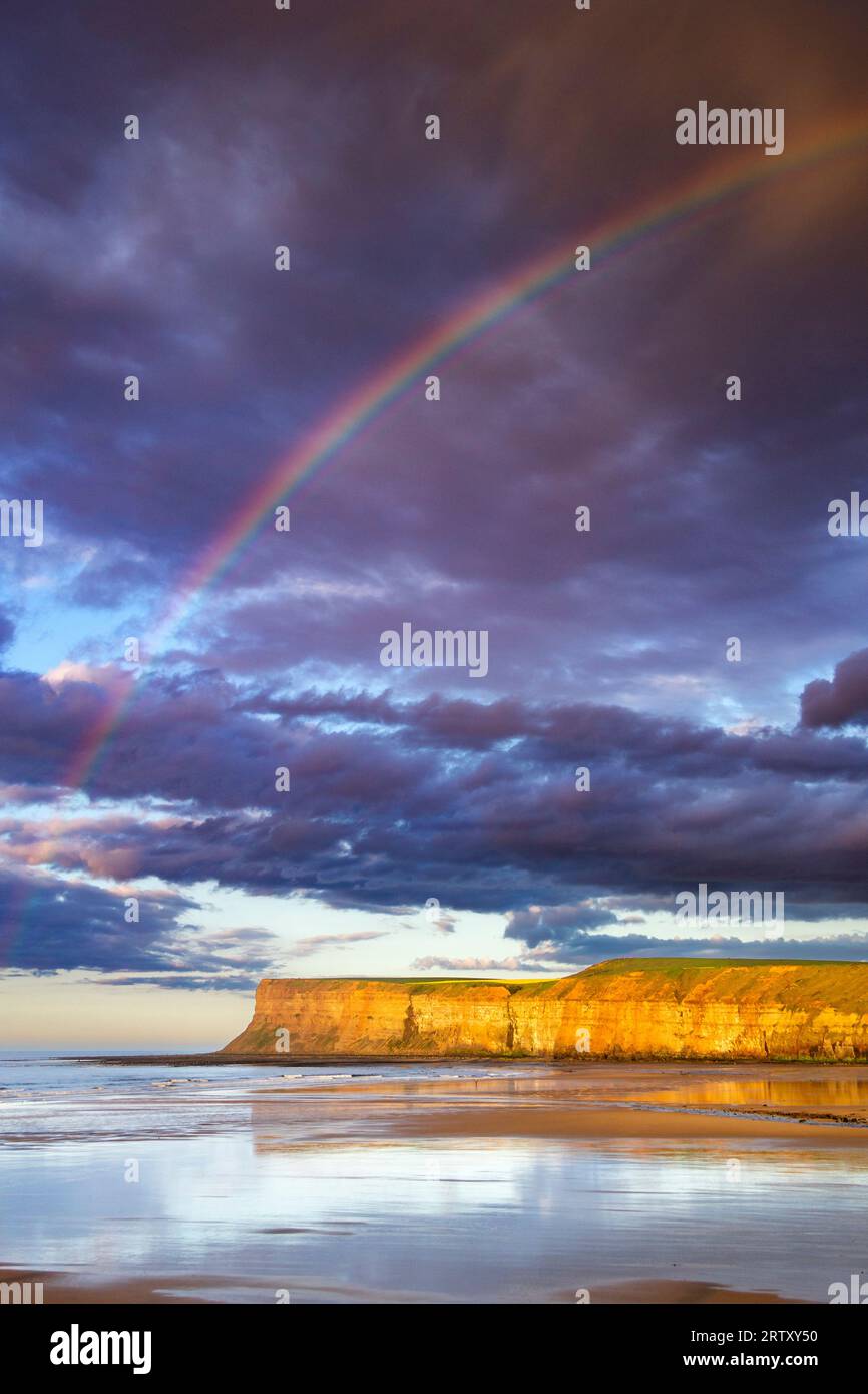 Rainbow uk beach hi-res stock photography and images - Alamy