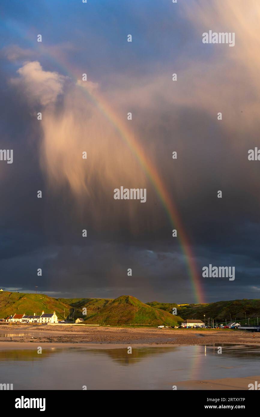 Rainbow over the Beach, Saltburn by the Sea Beach, North Yorkshire ...
