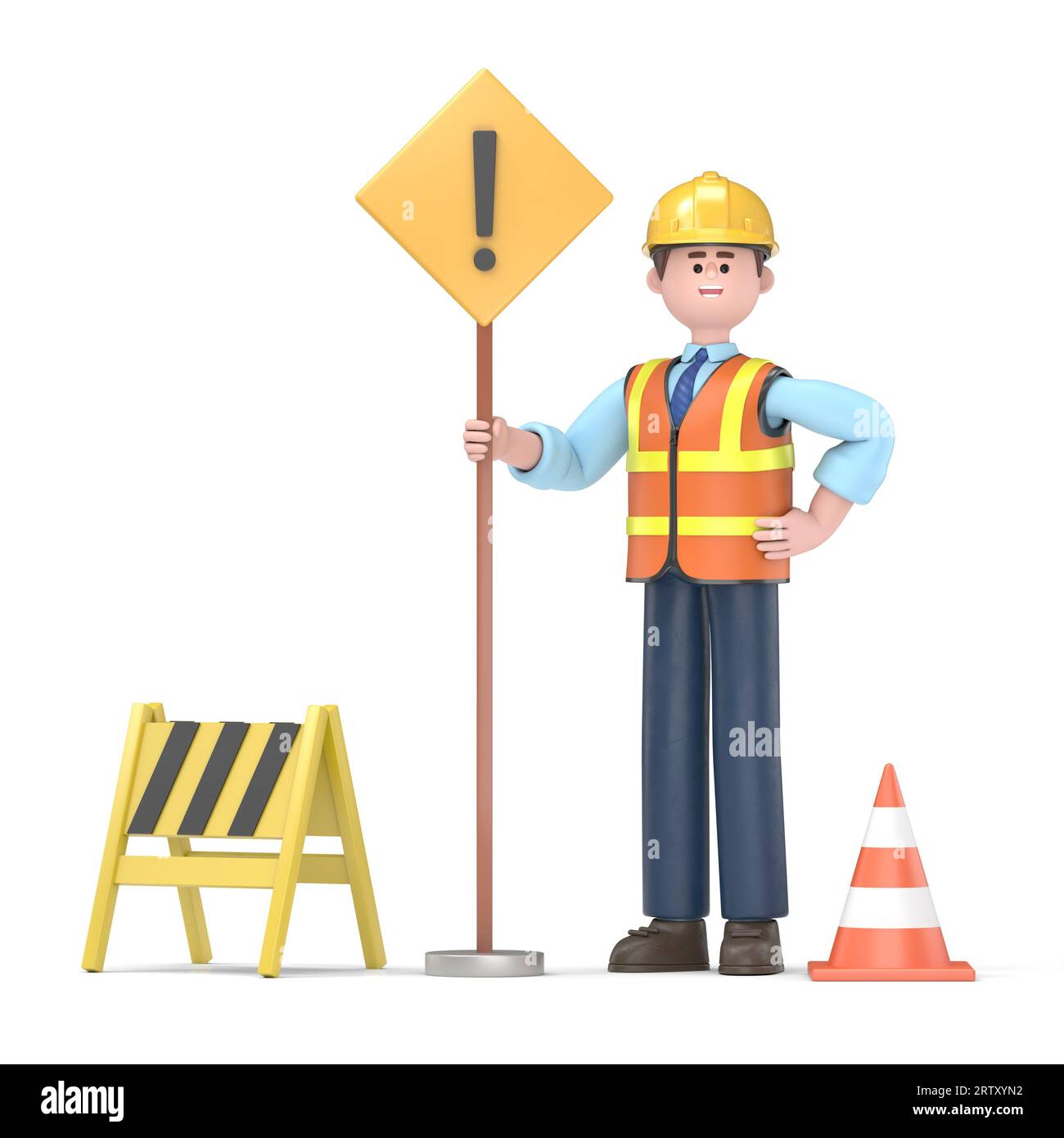 Materials Engineer Cartoon