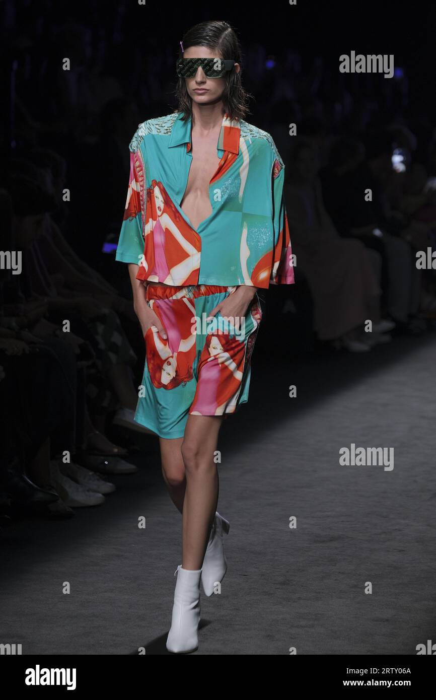 IFEMA, Madrid, Spain. 15th Sep, 2023. Mercedes-Benz Fashion Week Madrid ...