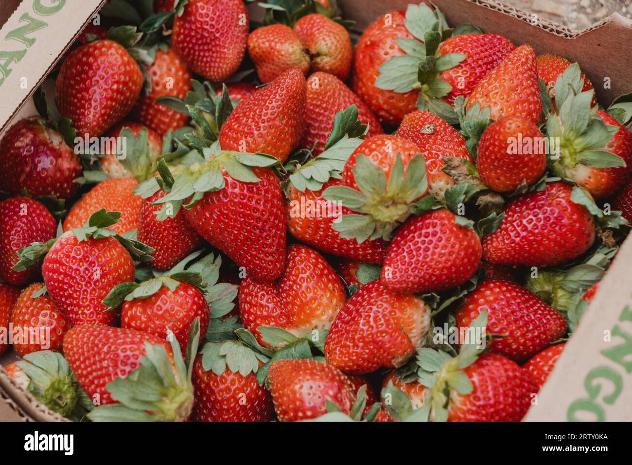 Strawberries grocery shop hi-res stock photography and images - Alamy