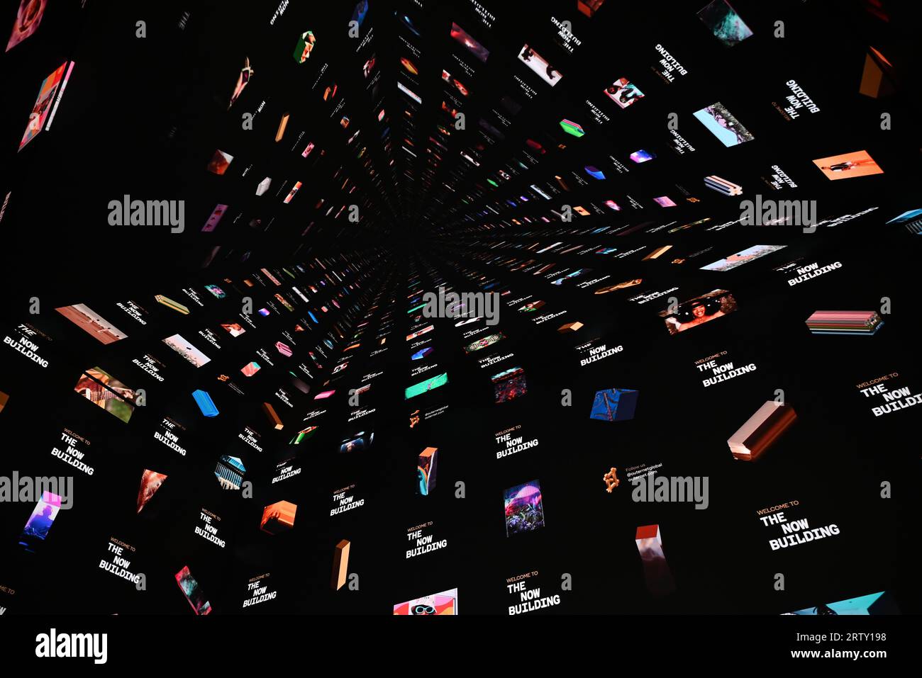 ‘Spaces In-Between’ consists of three artworks: ‘Tessellations’ and ...