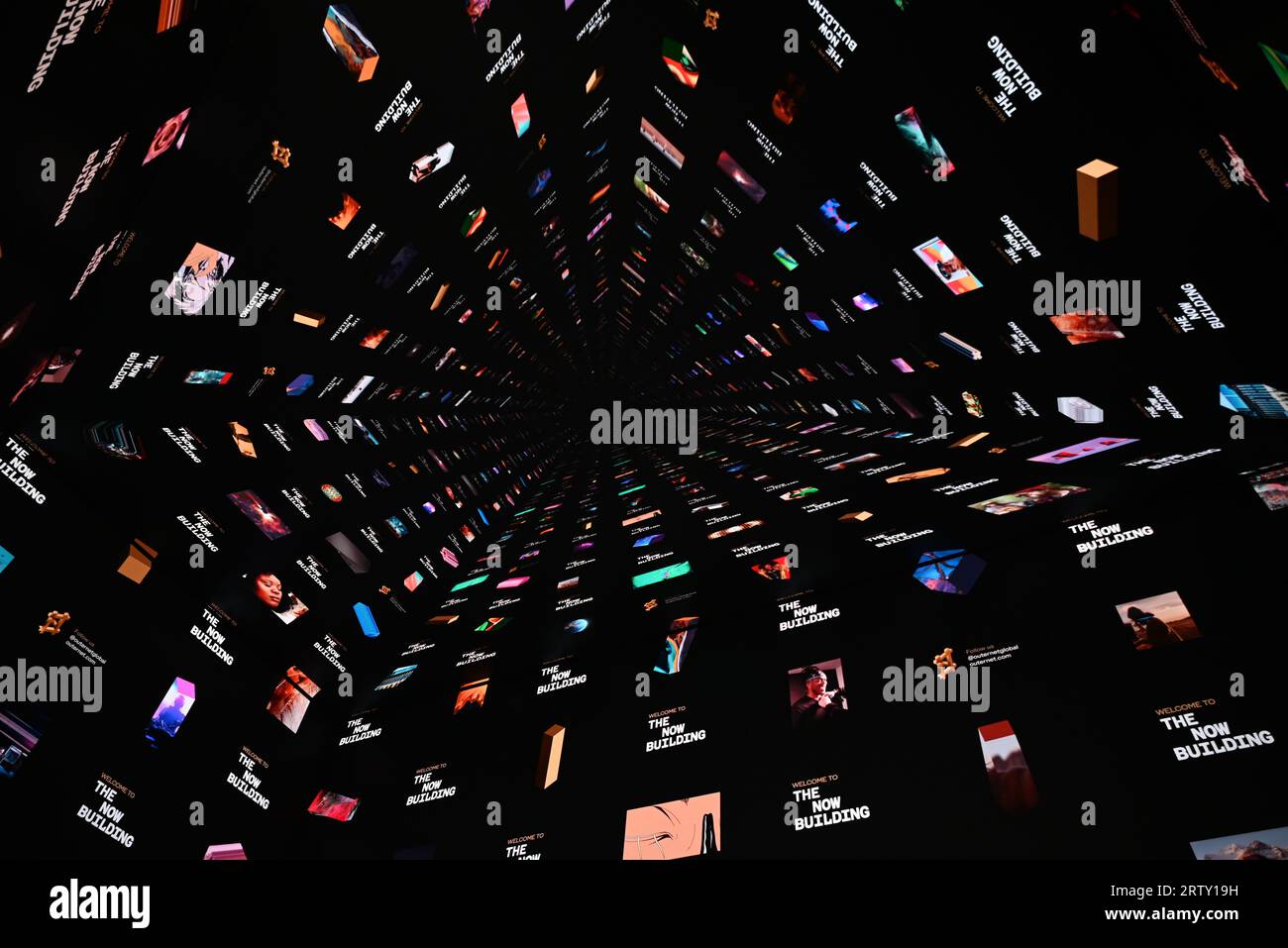 ‘Spaces In-Between’ consists of three artworks: ‘Tessellations’ and ...