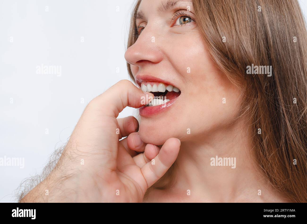 Funny human bites hi-res stock photography and images - Alamy