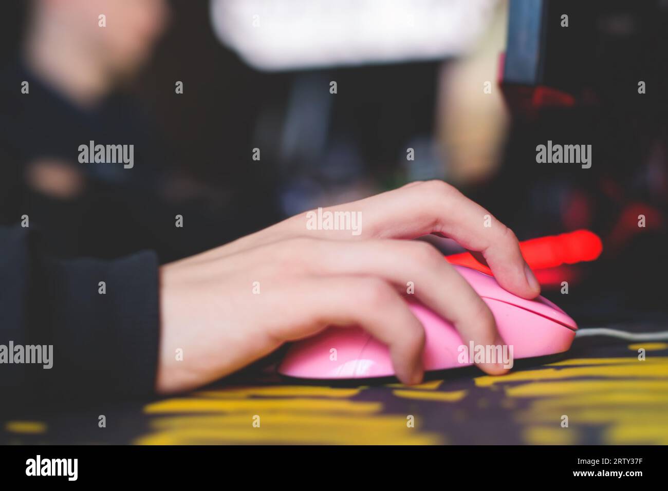 Cyber sport e-sports tournament, team of professional gamers, gamer's ...