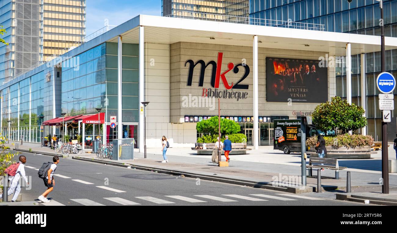 MK2 cinemas in Paris at the National Library - CITY OF PARIS, FRANCE ...