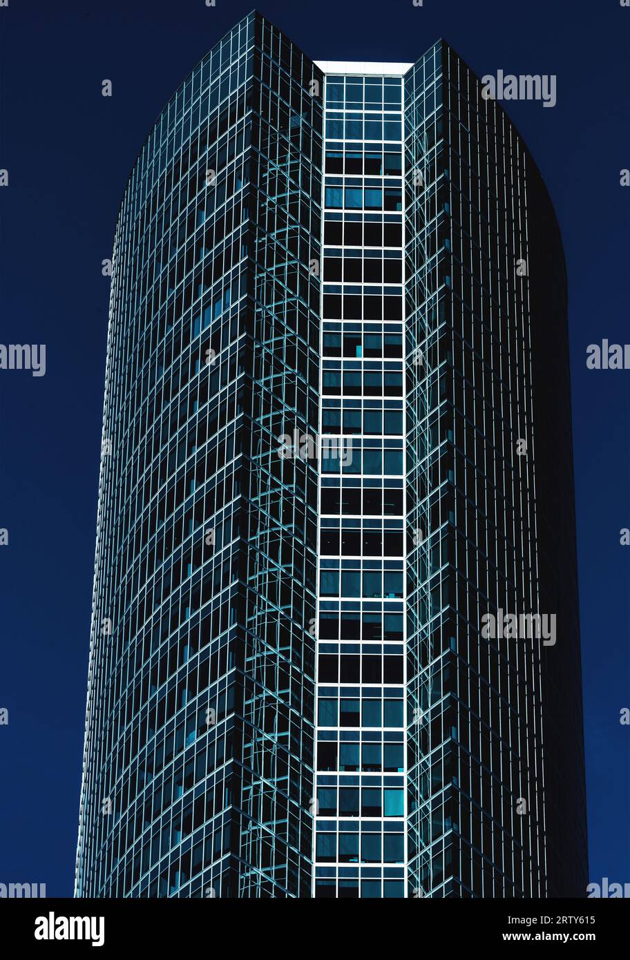 modern office tower building (PS altered Stock Photo - Alamy
