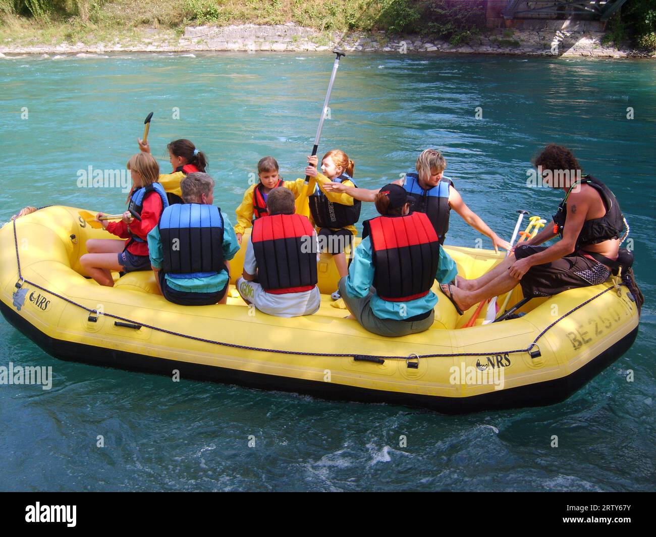 Aare river raft hi-res stock photography and images - Alamy